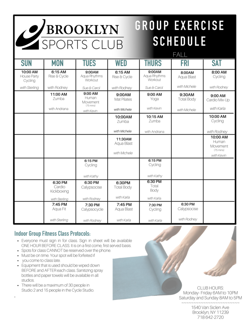 Group Exercise - Brooklyn Sports Club